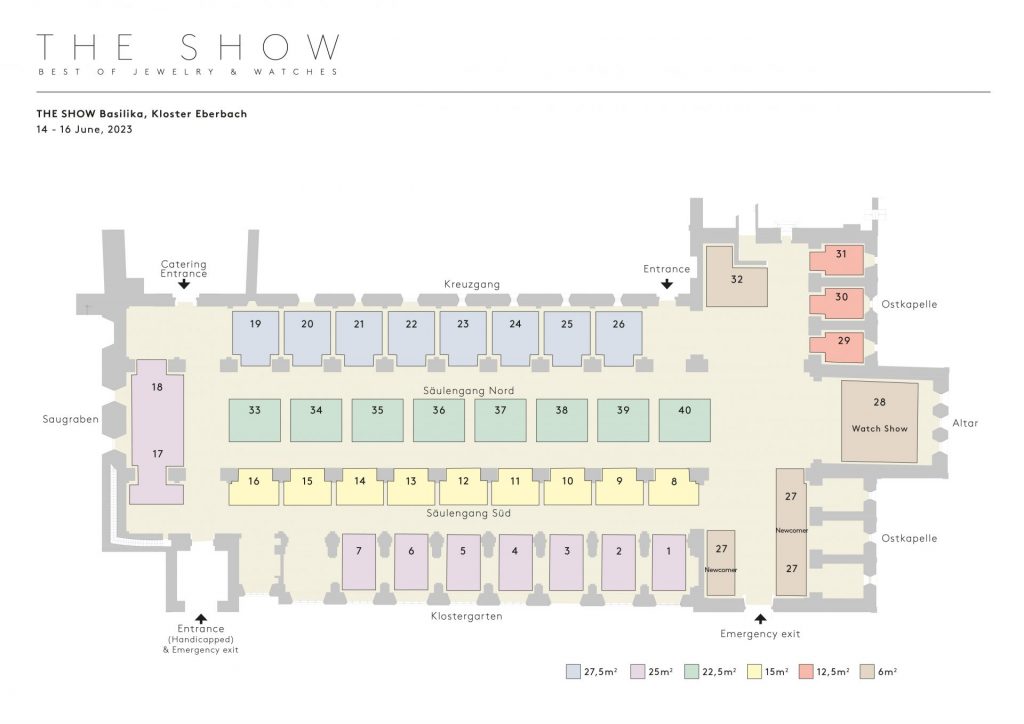 Hall Map - THE SHOW